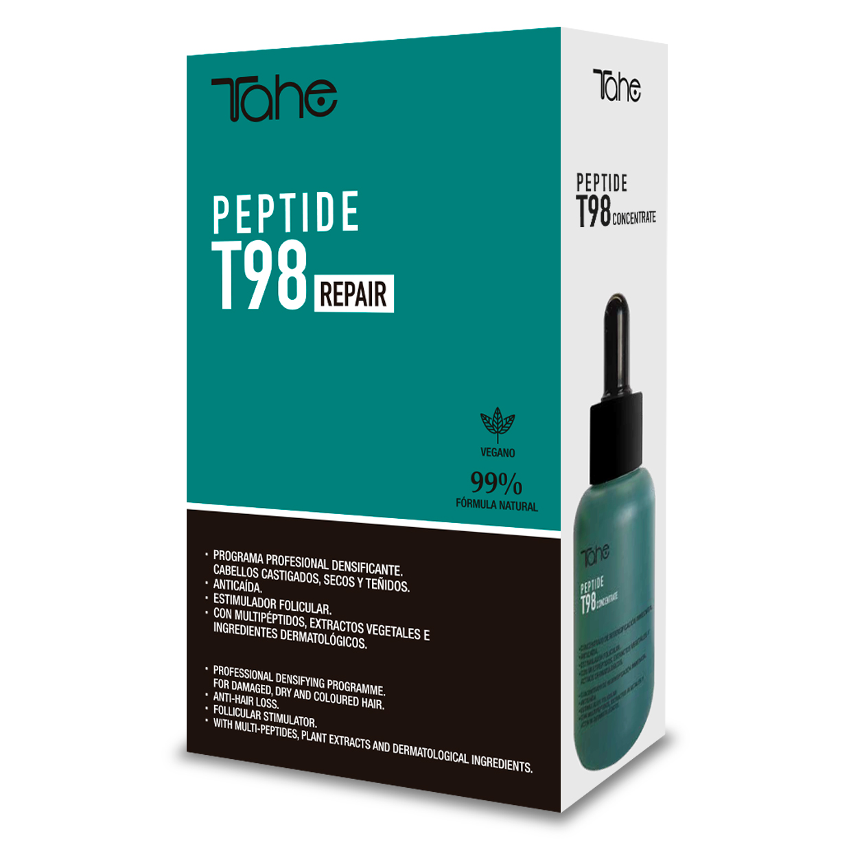Pack Anticaída & Repair Peptide T98 | Frena la caída y repara tu cabello