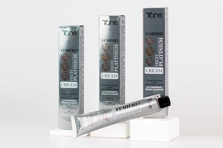 High Platinium Cream: la nueva decoloración en crema de Tahe